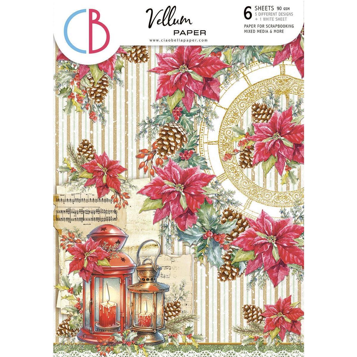 Ciao Bella Vellum The Nutcracker Paper Patterns A4 6/Pkg - 23419259 | HSN