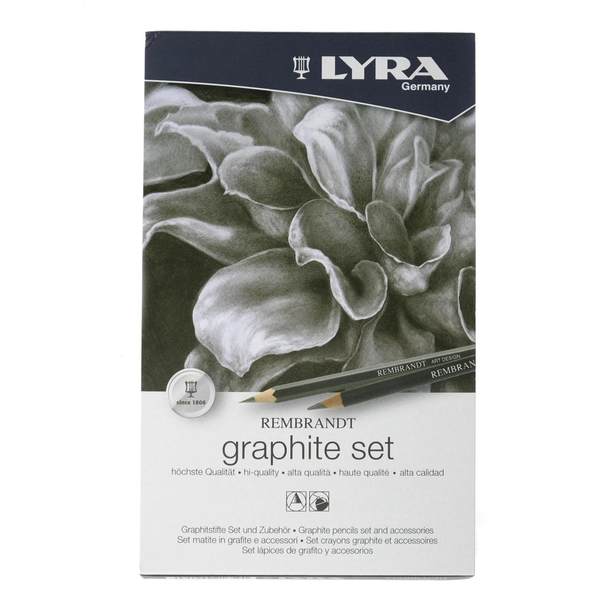 LYRA Rembrandt 11pc. Fine Art Graphite and Sketching Graphite | HSN