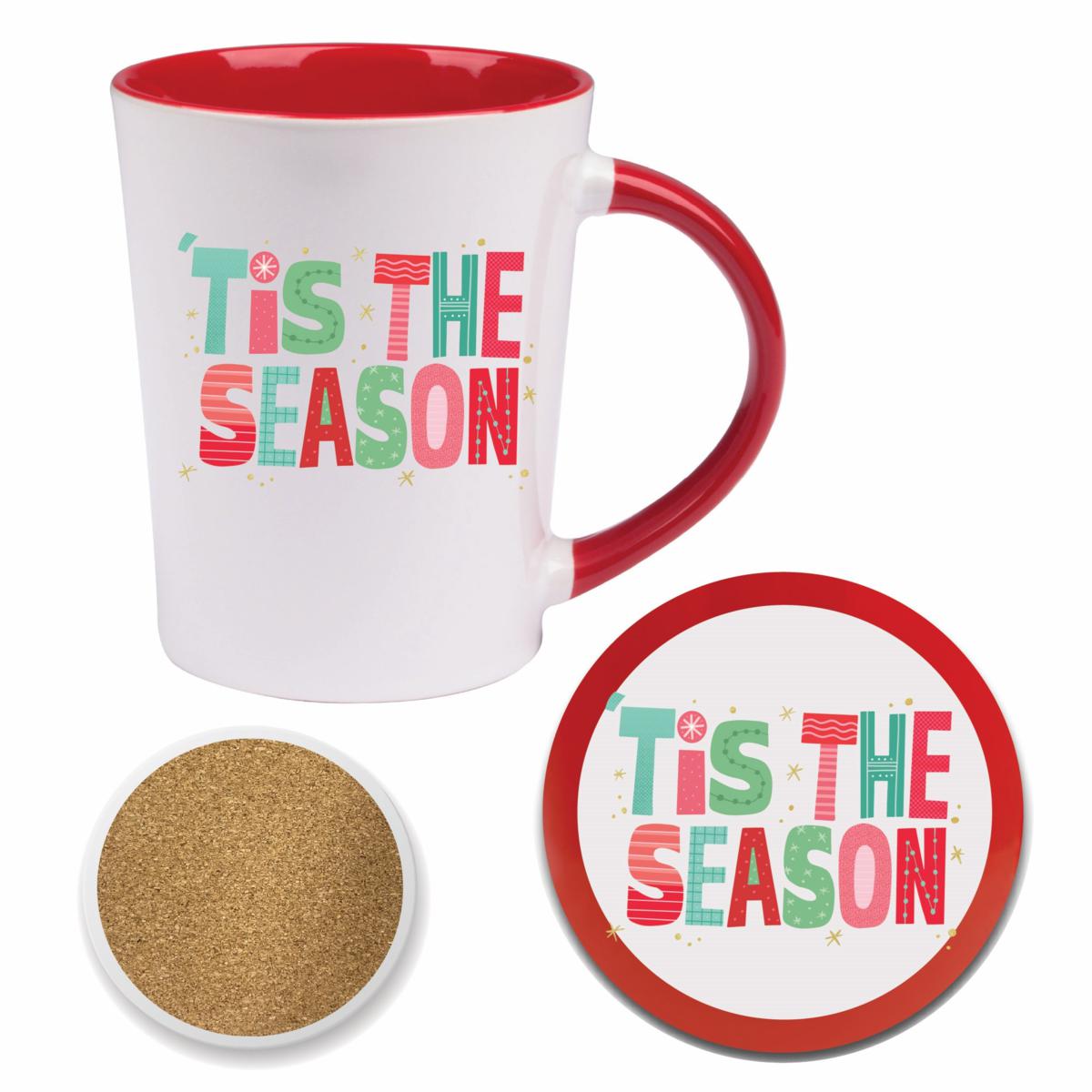 Courtside Market 12oz Convetry Mug & Coaster Set - 10093511 | HSN