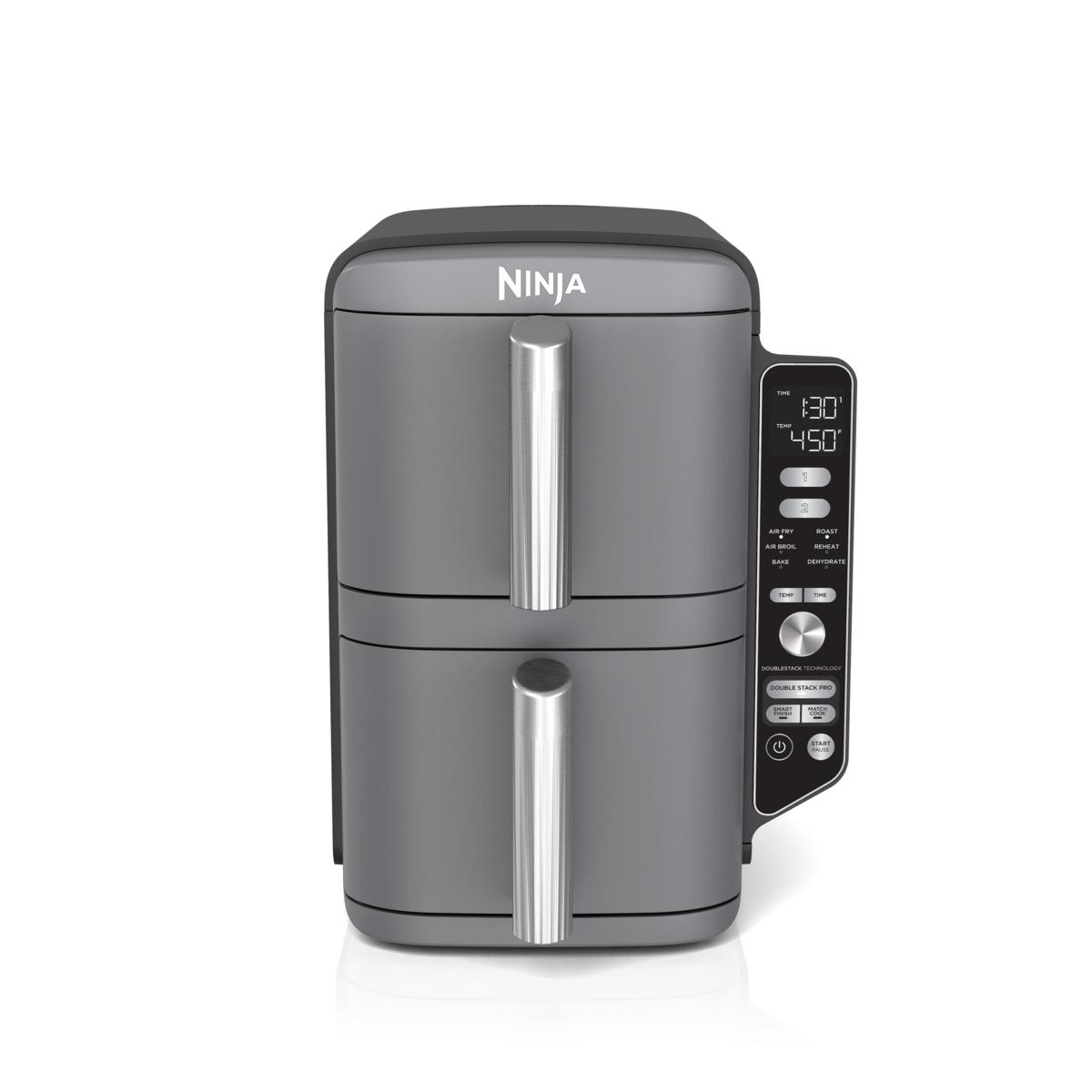 Ninja DoubleStack XL 10 QT, 6-in-1, 2-Basket Air Fryer | HSN