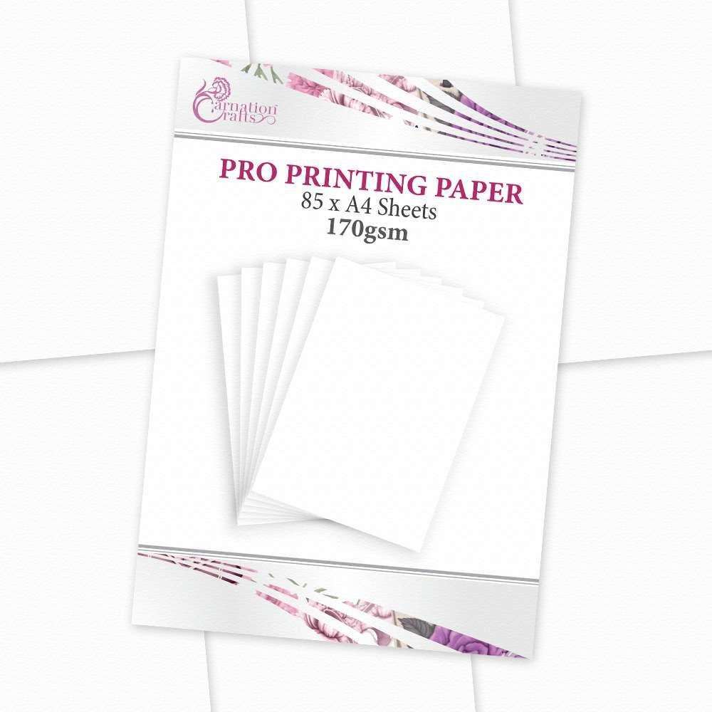 Carnation Crafts 170gsm A4 Pro Printing Paper - 85 sheets - 23505033 | HSN