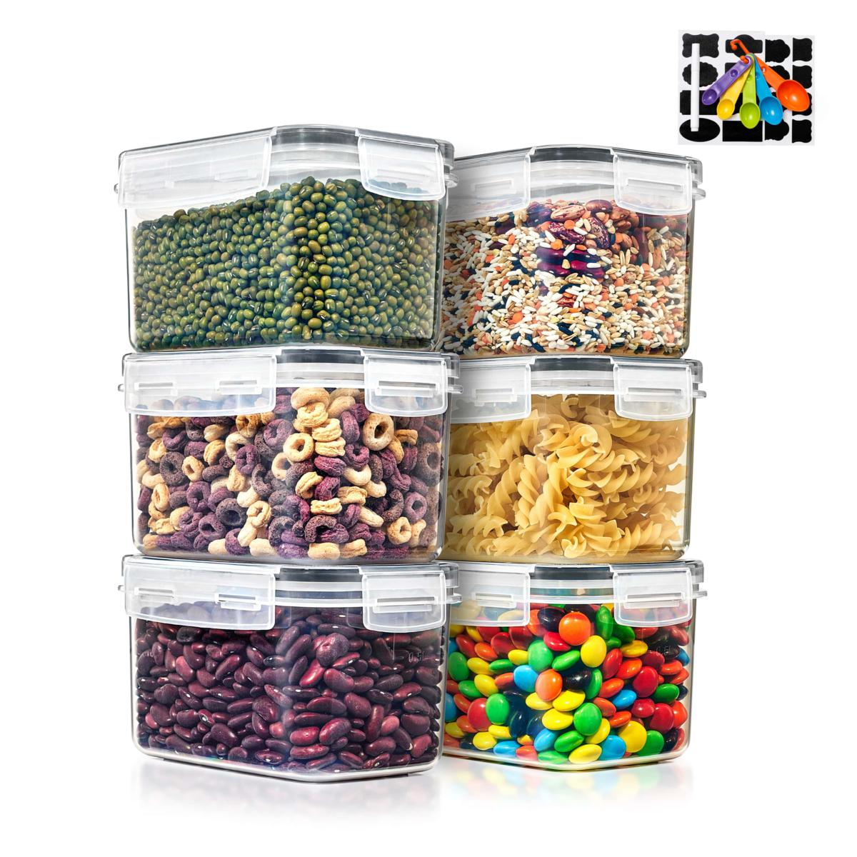 Sorbus 6-pk. Airtight Food Storage Containers | HSN