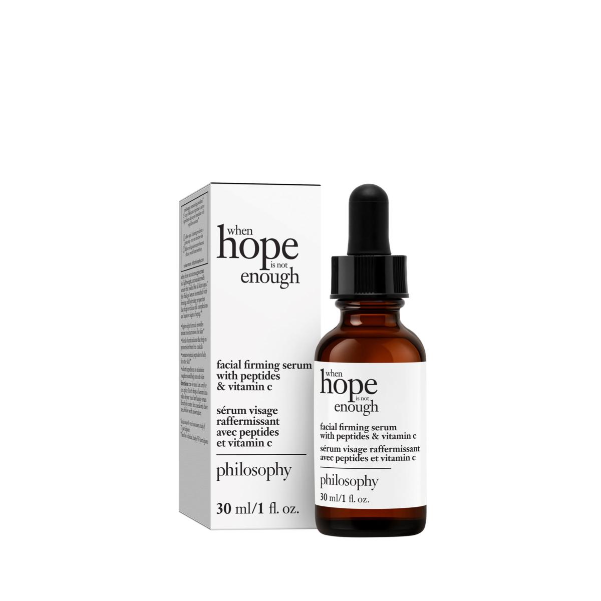 philosophy 1 oz. When Hope is Not Enough Facial Firming Serum | HSN
