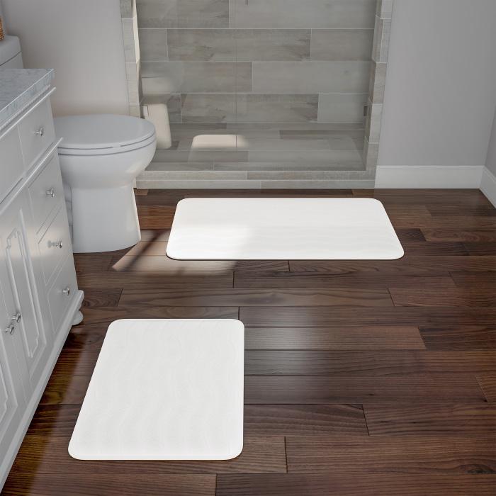 Memory Foam 2-piece Bath Mat Set - 10068652 | HSN