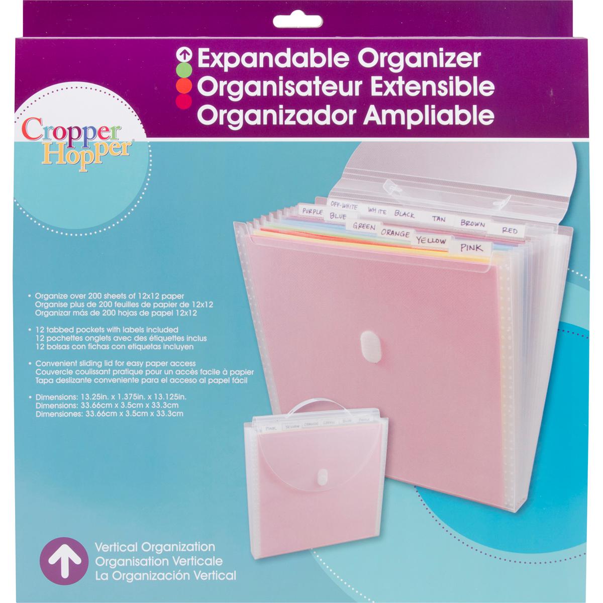 Storage Studios Expandable Paper Organizer - 12X12 | HSN