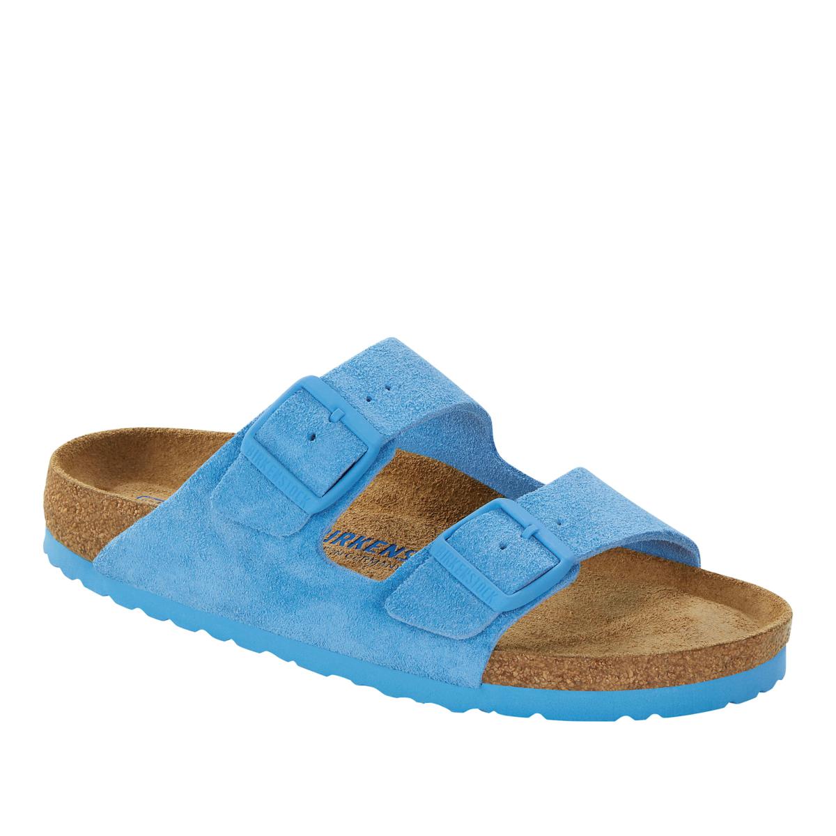 Birkenstock Arizona Soft Footbed Leather Sandal | HSN