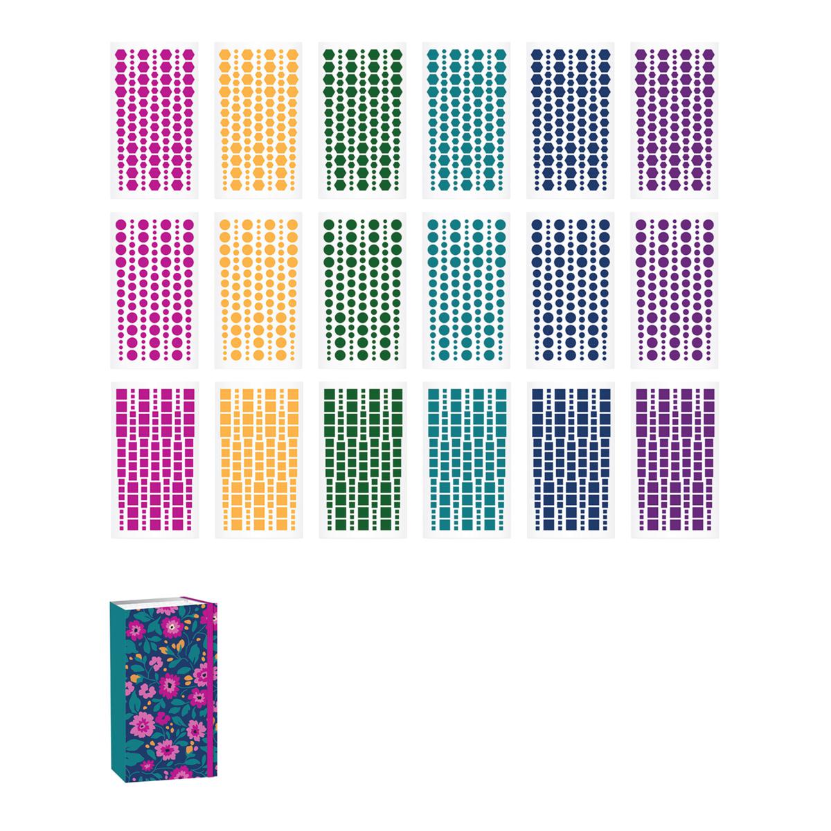 Diamond Press Enamel Dots with Storage Binder - 10090106 | HSN