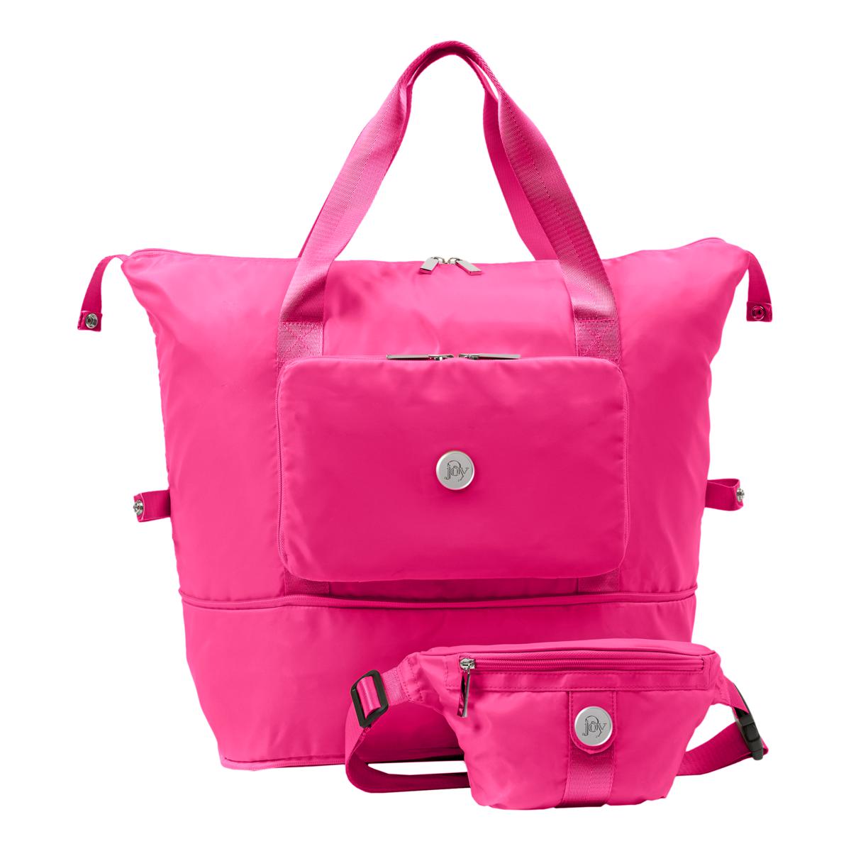 Joy CleanBoss Expandable Pop Tote With Bonus Belt Bag - 20821908 | HSN