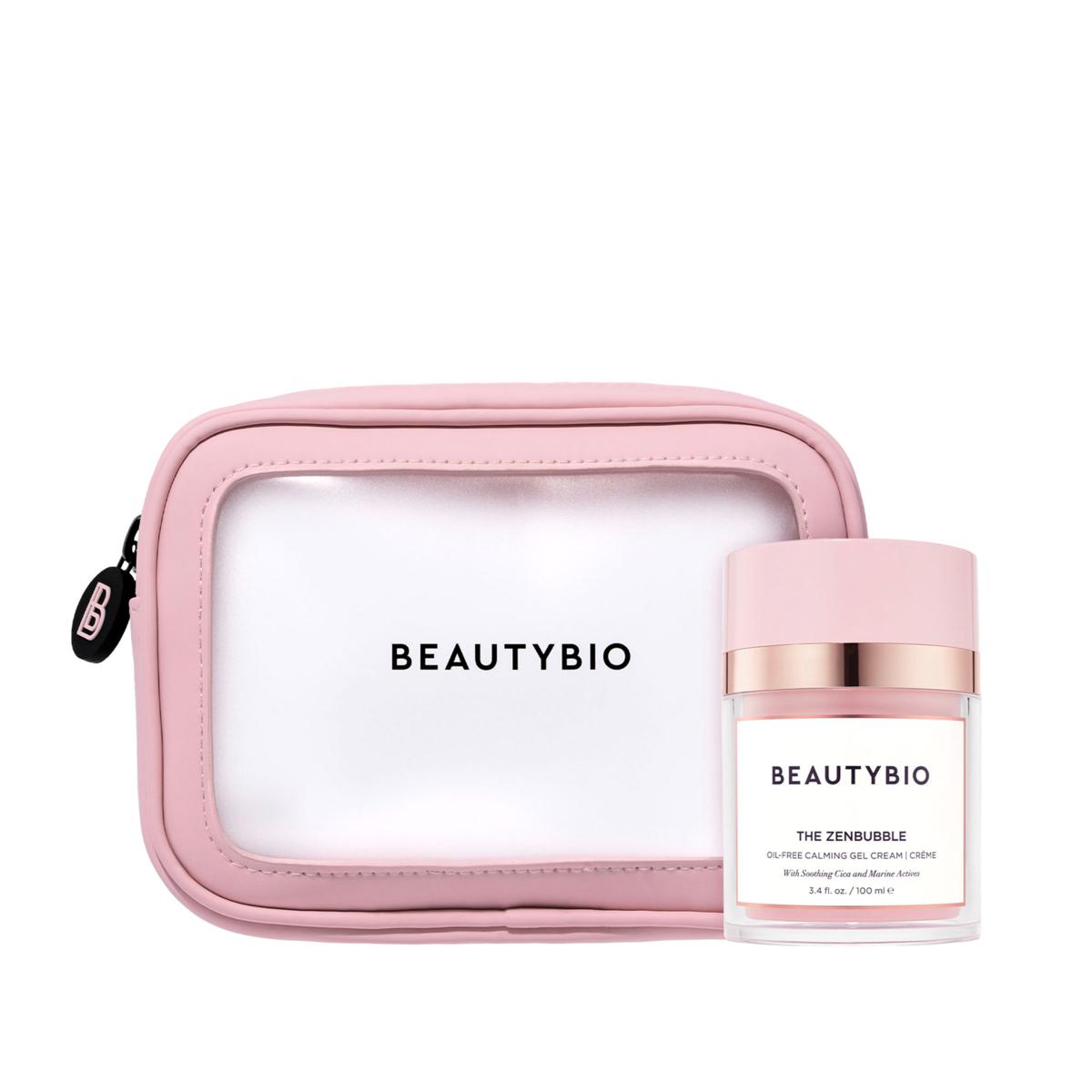 BeautyBio ZenBubble Gel Cream XL & Cosmetic Bag - 20843108 | HSN