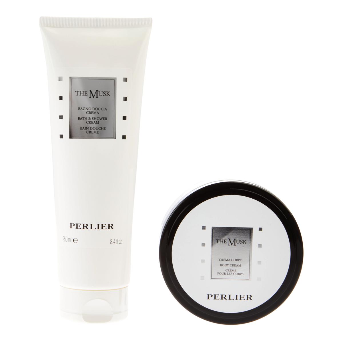 Perlier The Musk 2-Piece Bath and Body Set | HSN