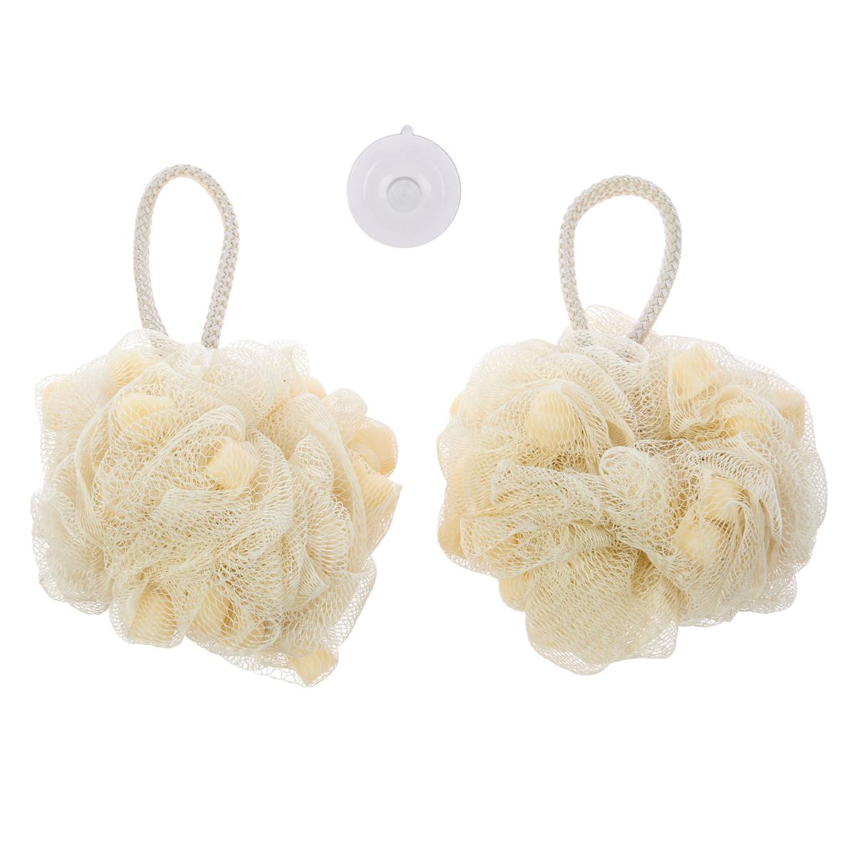 Joy CleanBoss 2-pack Body Wash Loofah Puffs with Soap Beads | HSN