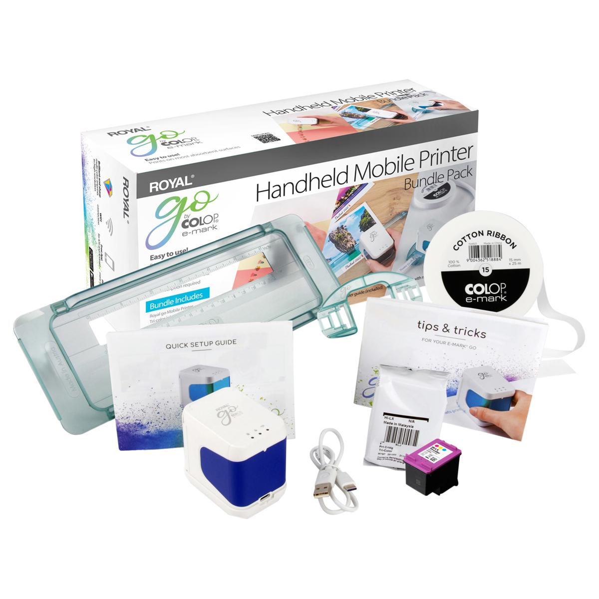 Royal e-mark Go Handheld Color Compact Printer | HSN