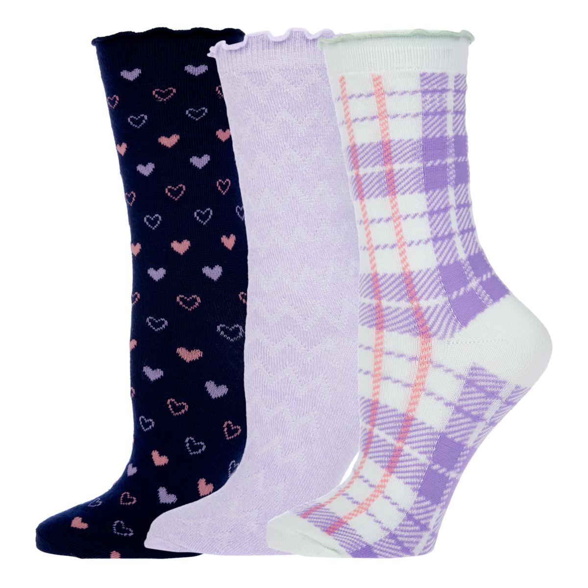 Comfort Code 3-pack Mid-Weight Crew Socks - 21884274 | HSN