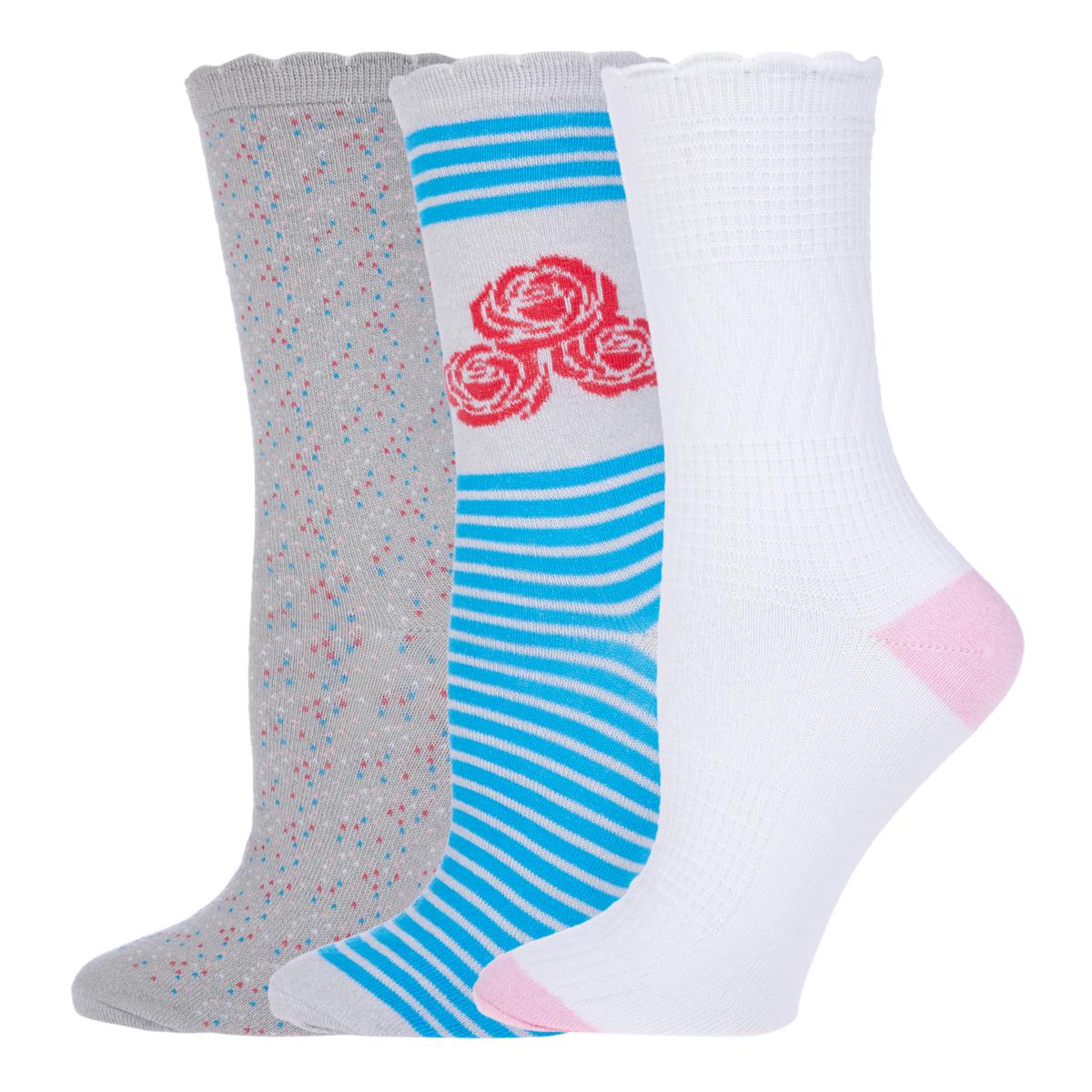 Comfort Code 3-pack Mid-Weight Crew Socks - 21884274 | HSN