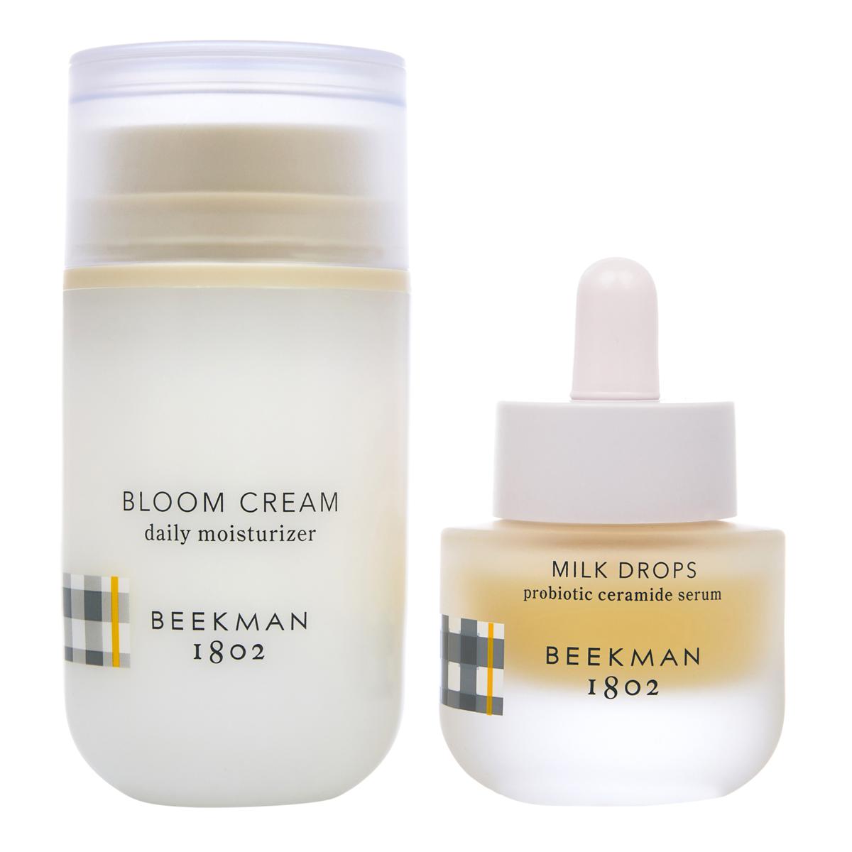 Beekman 1802 Goat Milk Bloom Cream and Milk Drops Hydration Set | HSN