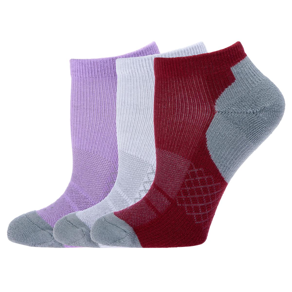 Copper Life 3-pack Heel Support Ankle Socks | HSN