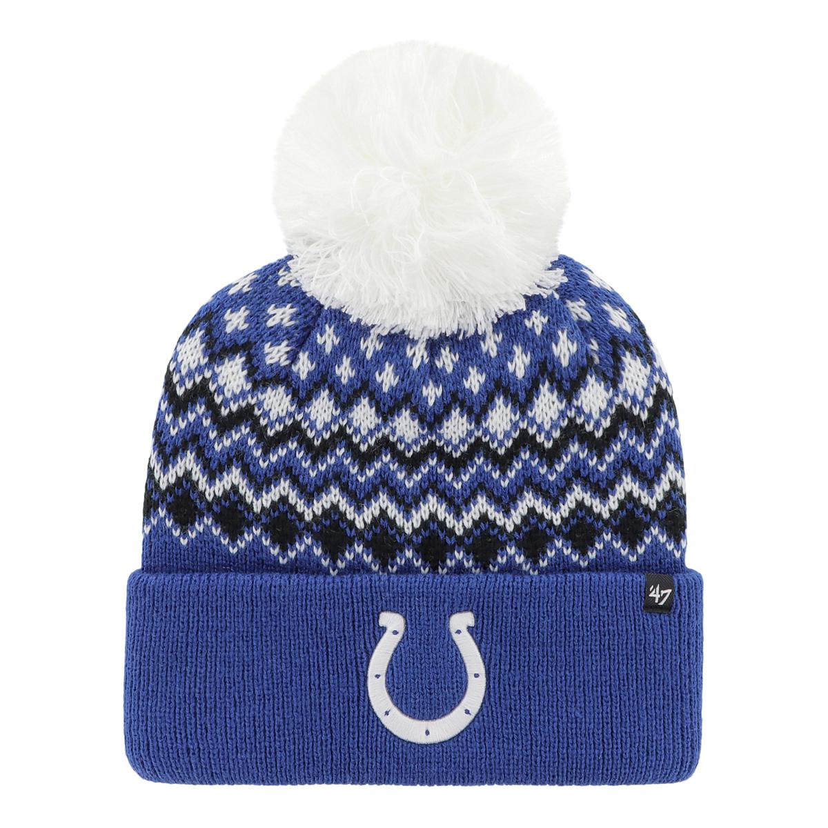 Officially Licensed NFL Women's Elsa Cuffed Knit Hat by '47 Brand ...
