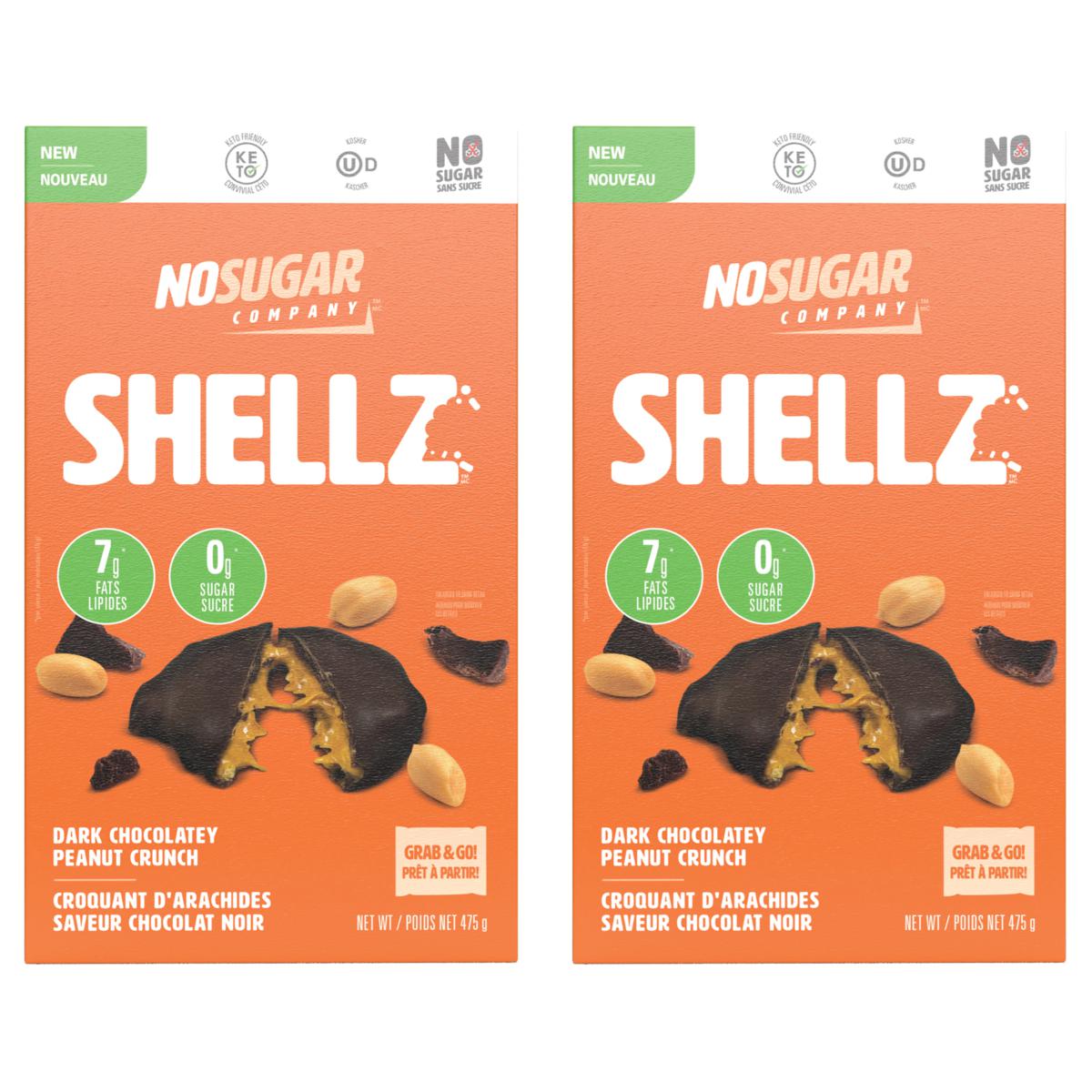 No Sugar Company 50-Count Peanut Crunch Shellz | HSN