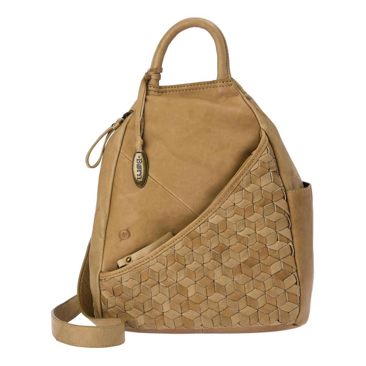 Born® Millport Woven Leather Sling Bag - 22708297 | HSN