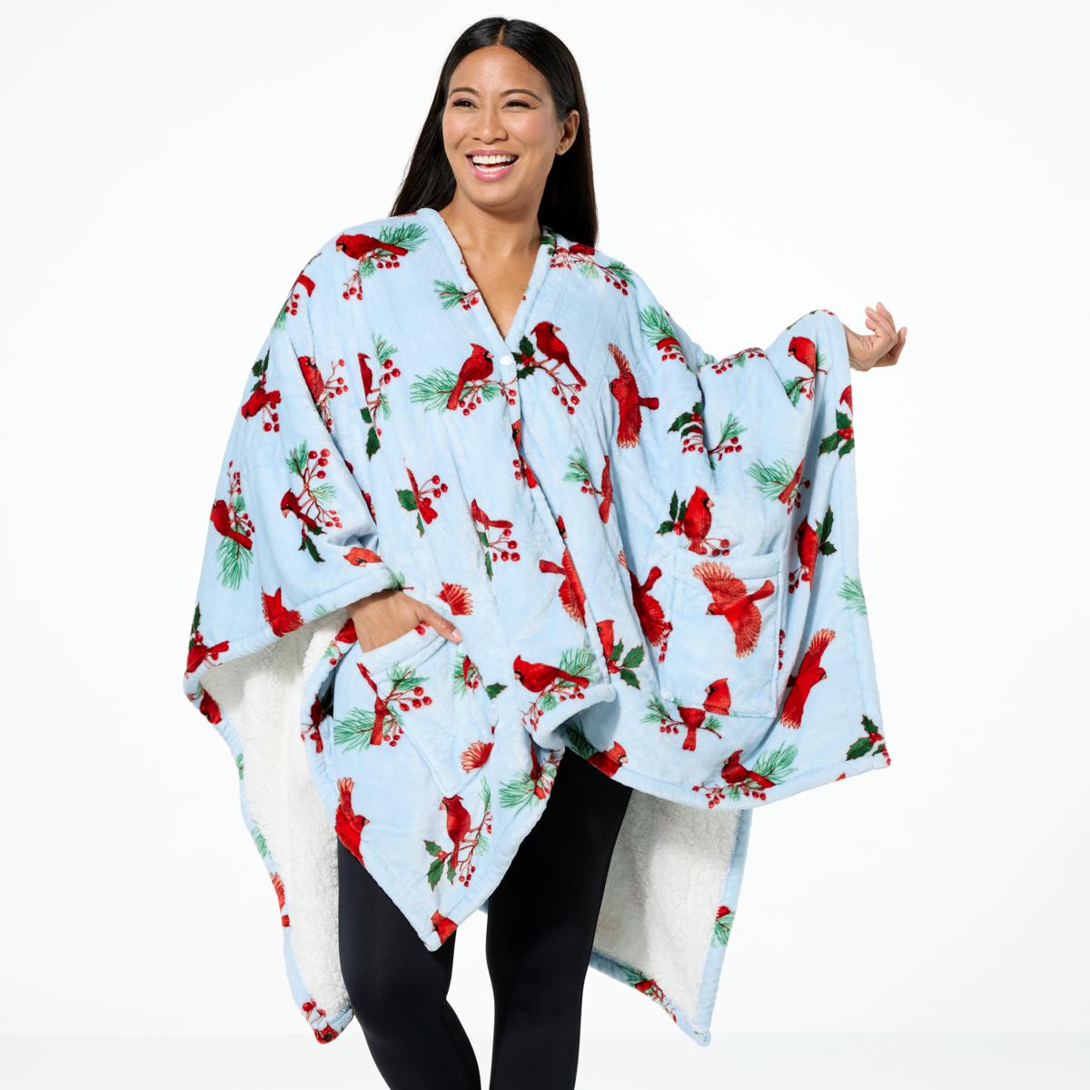 Warm & Cozy Heated Angel Wrap - 22760986 | HSN