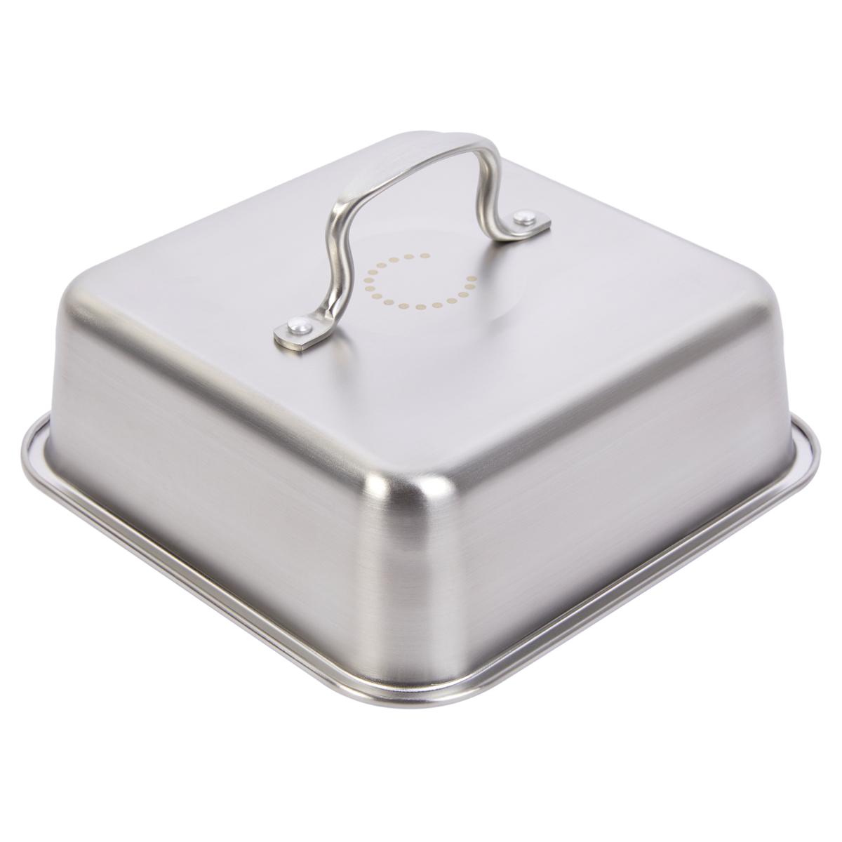 Curtis Stone Stainless Steel Square Cloche | HSN
