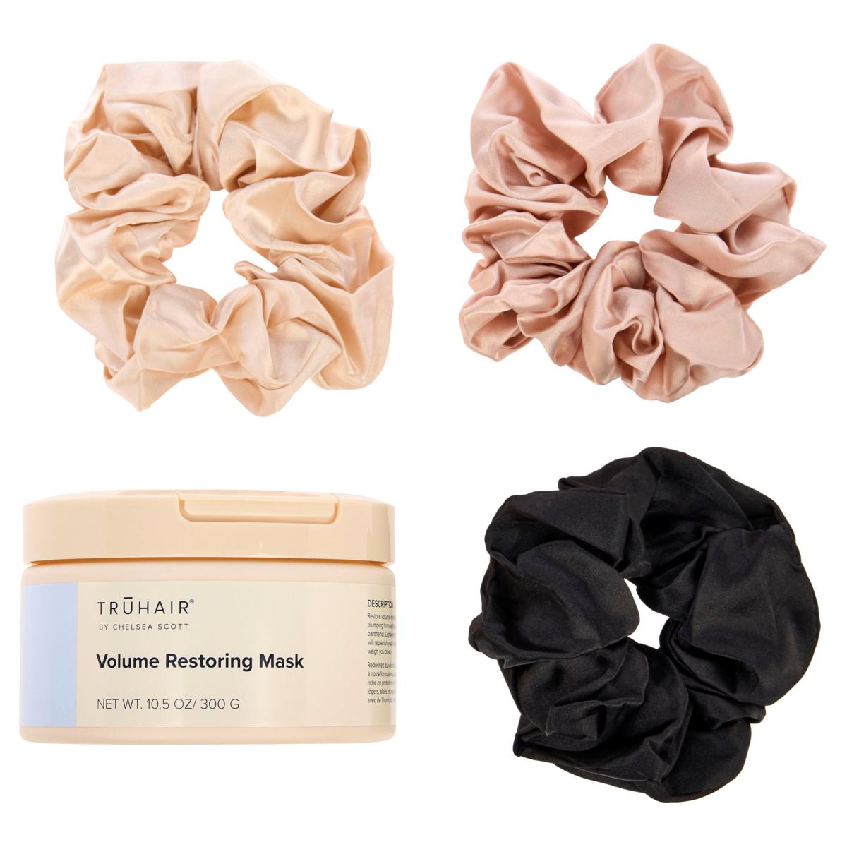 TRUHAIR Hair Restoring Volume Mask with Scrunchie Set | HSN