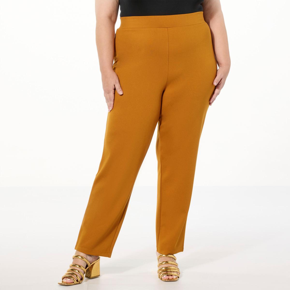 Colleen Lopez Perfect 10 Slim-Leg Ponte Pant | HSN