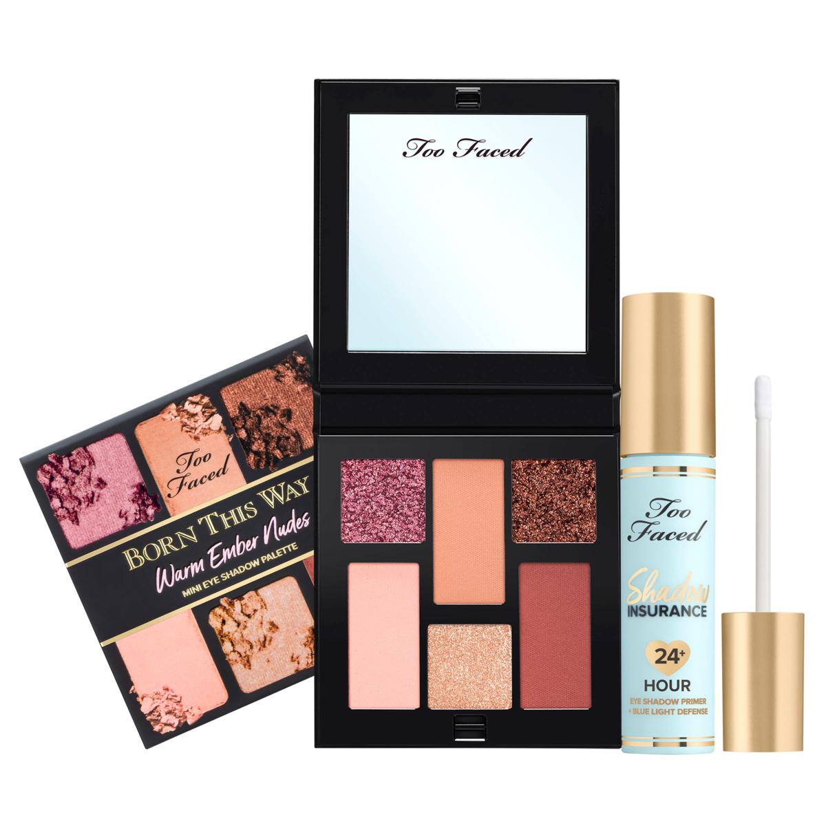 Too Faced Born This Way Mini Eyeshadow Palette & Shadow Insurance ...