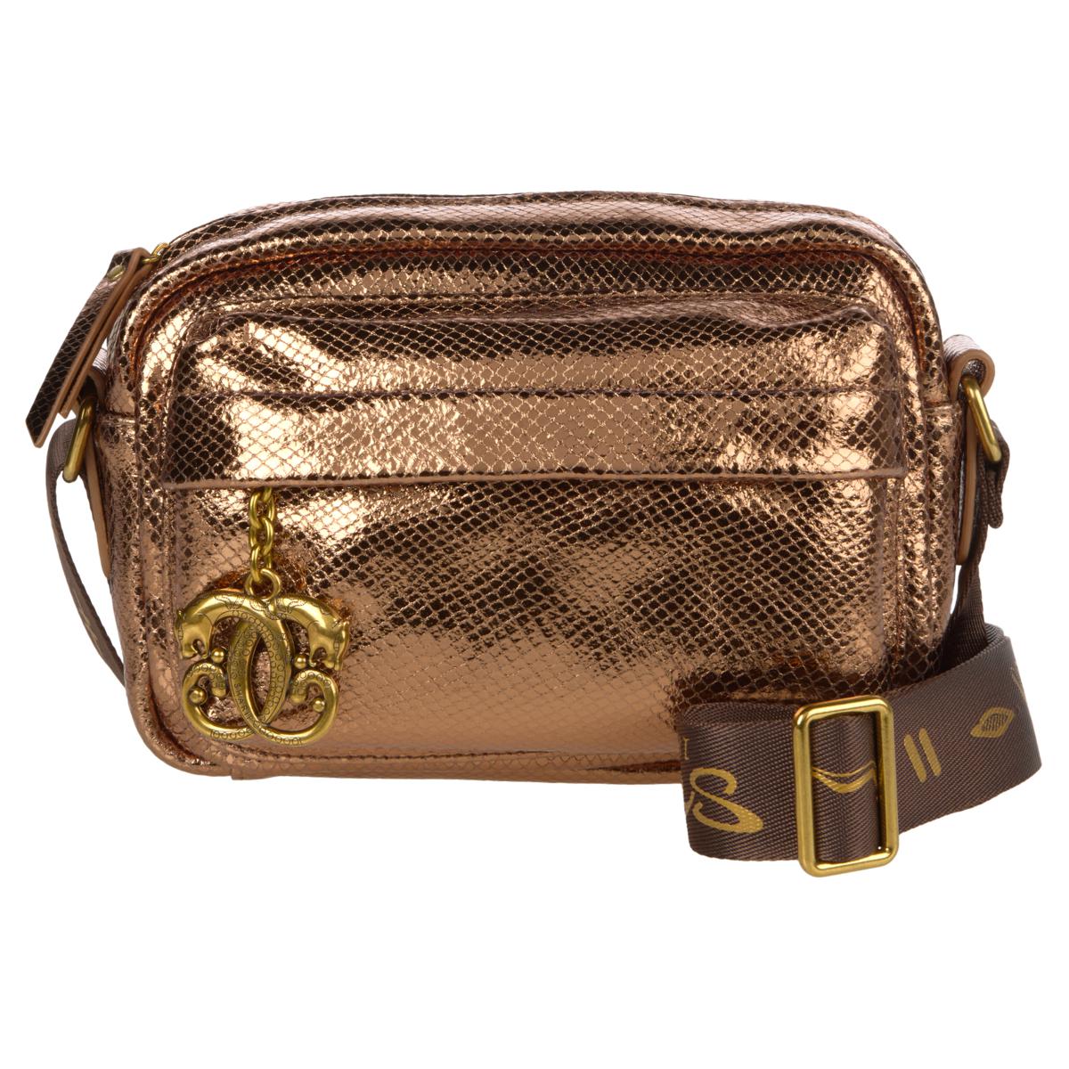 "As Is" Sharif Legacy Caviar Snake Leather Crossbody Camera Bag ...