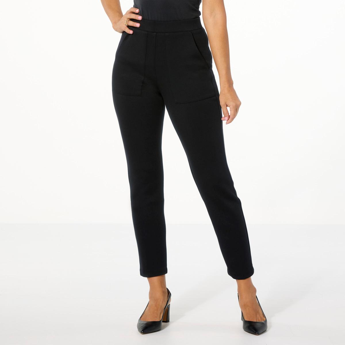 WynneLayers Lightweight Scuba Knit Narrow Leg Pant - 23224012 | HSN