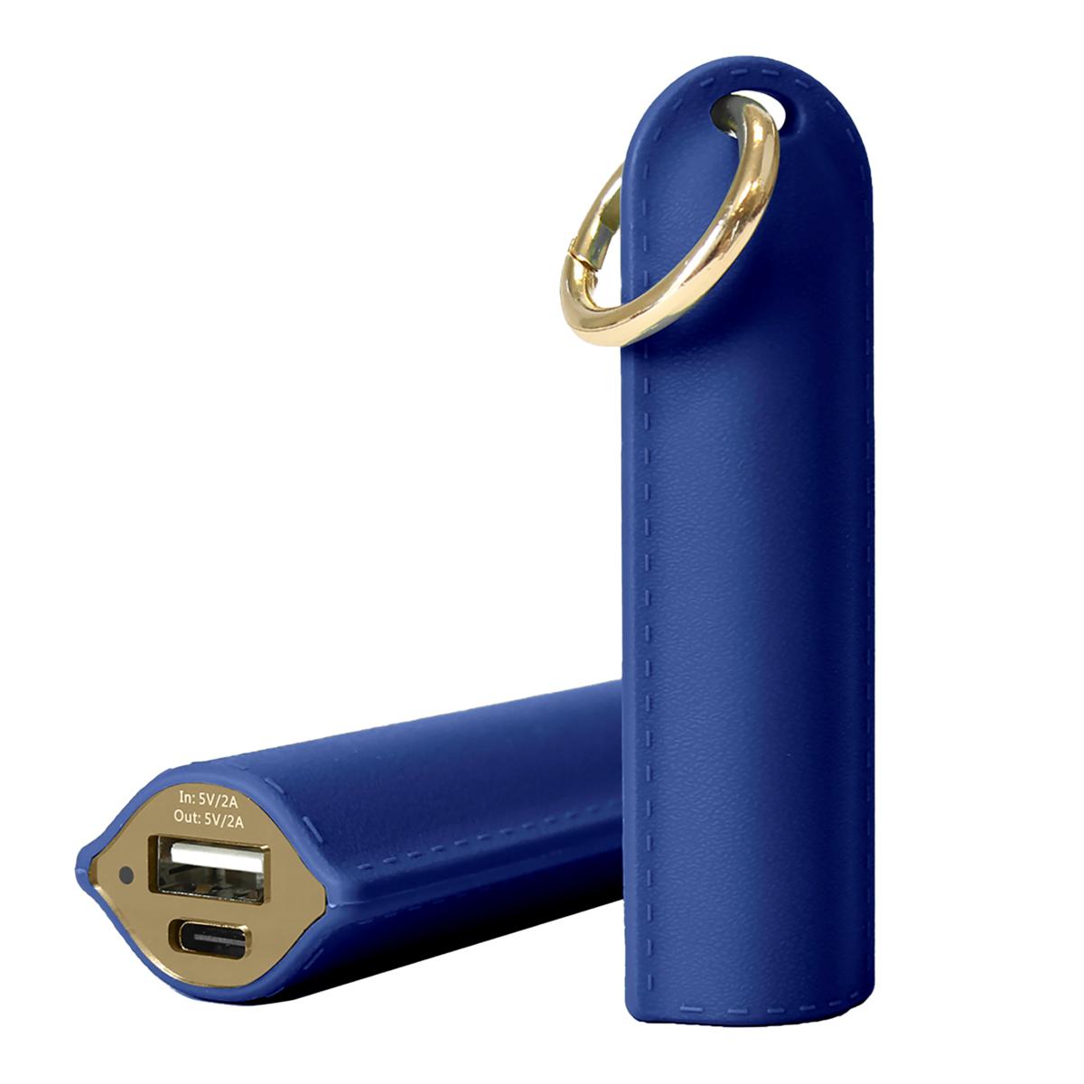 Boundless 2-pack Keychain 2500mAh Power Banks with 40" Cables ...