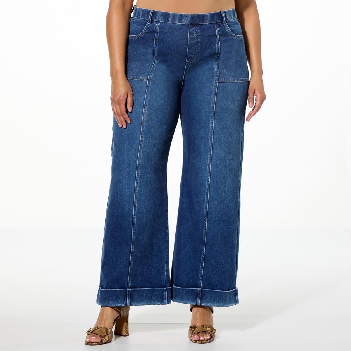 C Wonder by Christian Siriano Wonder Stretch Cuffed Jean - 23252771 | HSN