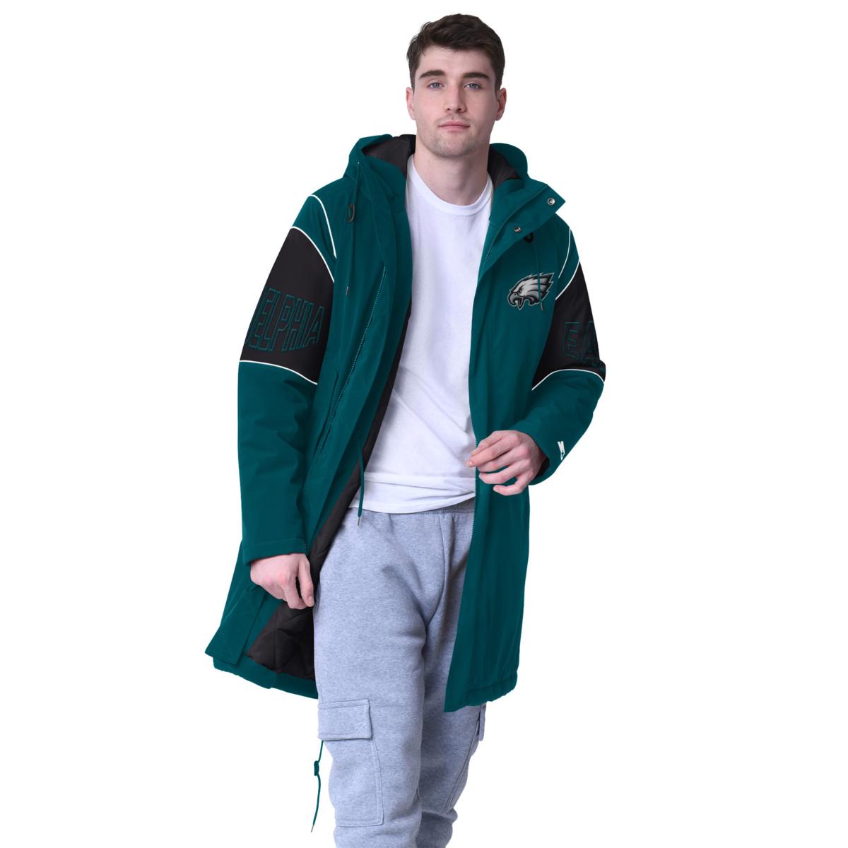 Officially Licensed NFL Men's Starter Stadium Parka Jacket by Glll ...