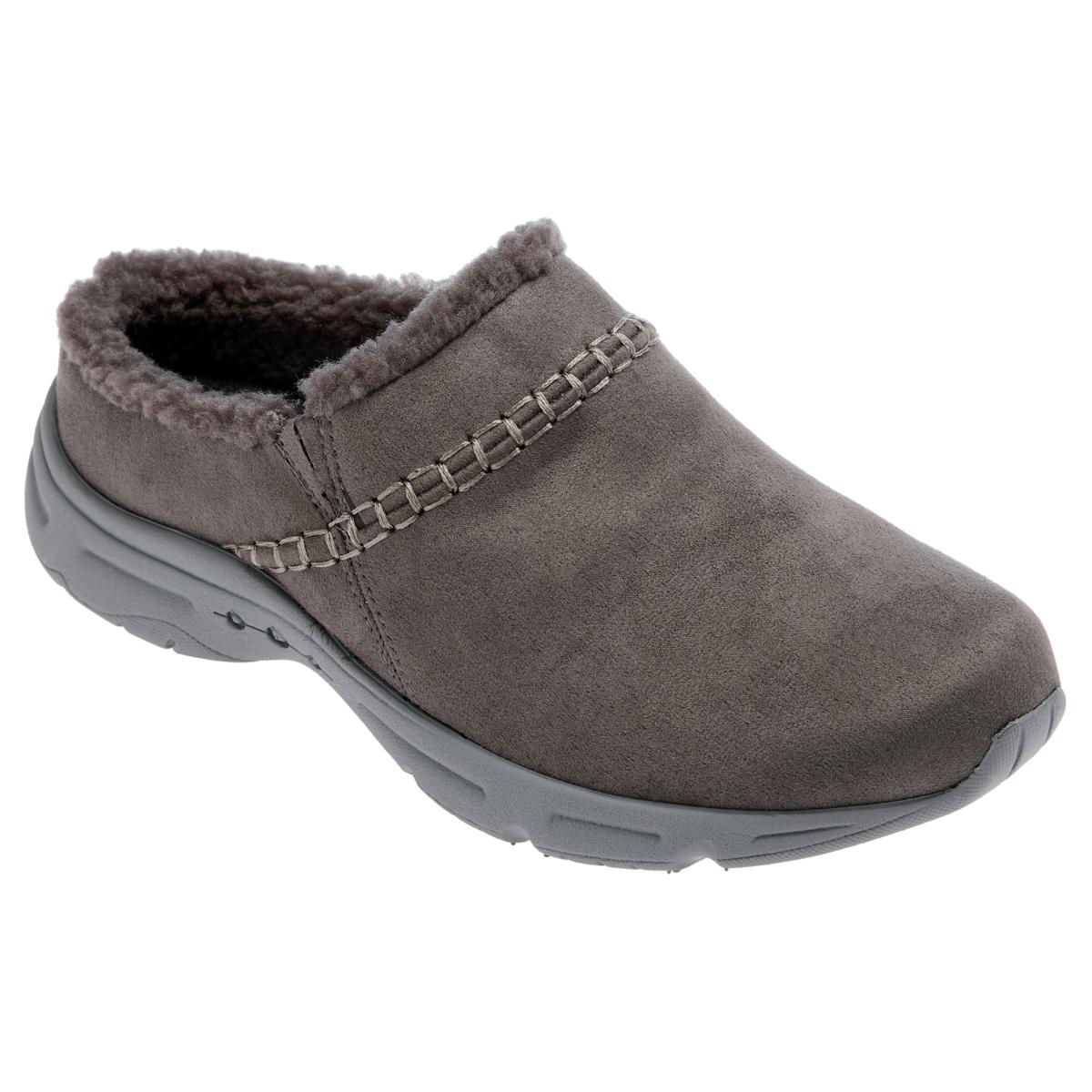 easy spirit Bynne Faux Fur Clog | HSN