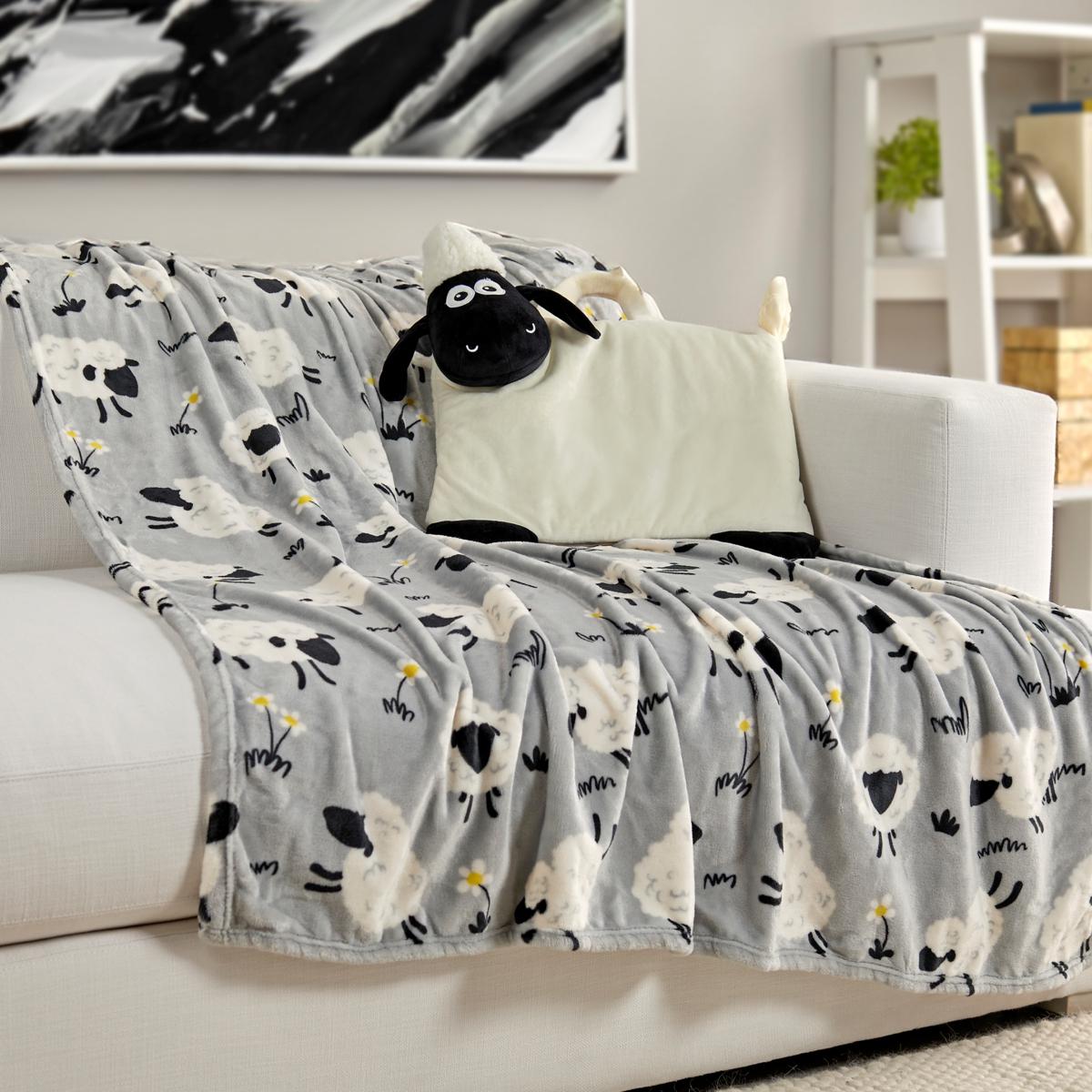 Warm and Cozy Plush Throw Toy Pillow & Storage Bag - 23276460 | HSN