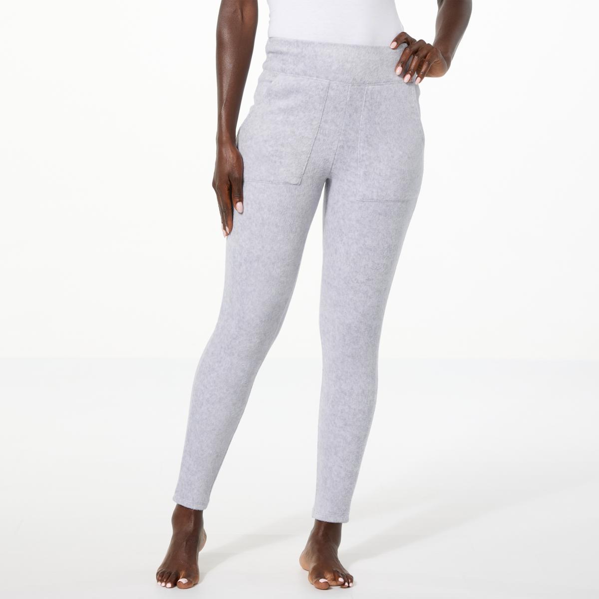 "As Is" Comfort Code Pull-On Stretch Fleece Legging - 23277188 | HSN