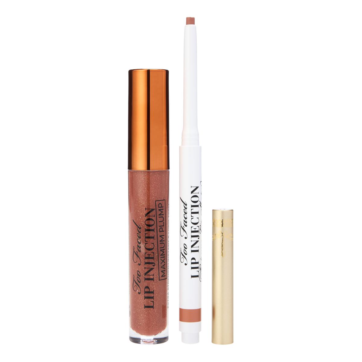 Too Faced Lip Injection Maximum Plump & Lip Shaper Set | HSN