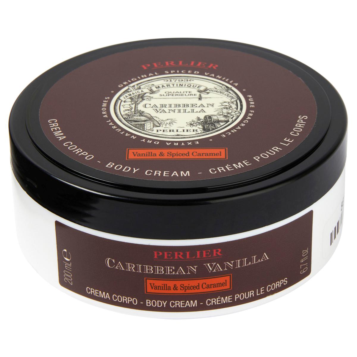 Perlier Caribbean Vanilla & Spiced Caramel Body Cream - 23319455 | HSN