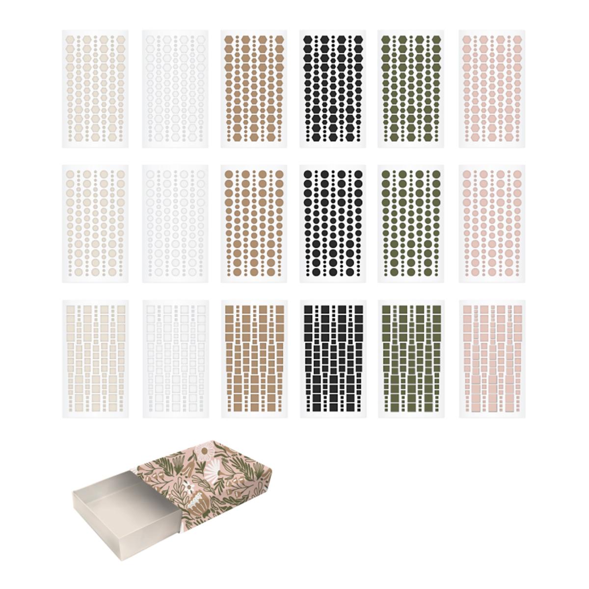 Diamond Press Neutral Enamel Sticker Kit - Set of 2,016 - 23333573 | HSN