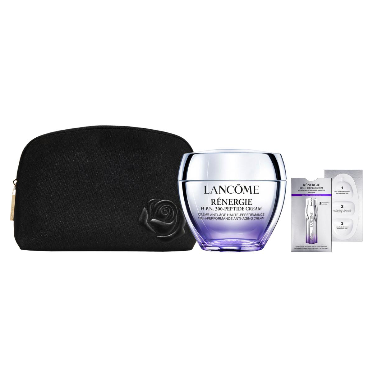 Lancôme Renergie HPN 300 Peptide Cream & Triple Serum w/Cosmetic Bag | HSN