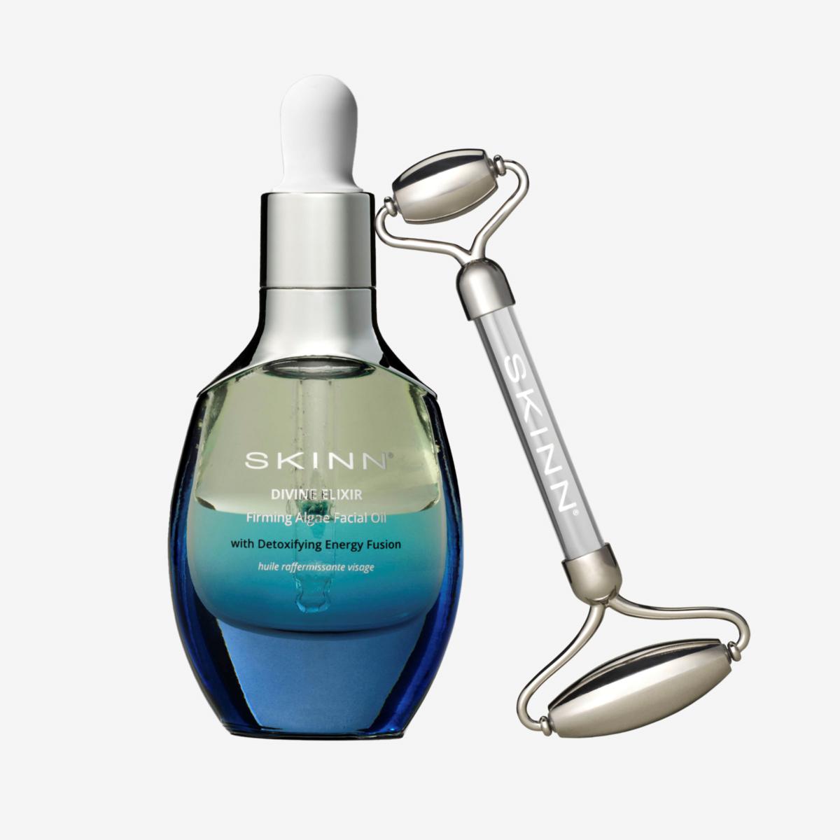 SKINN Divine Elixir Algae Oil and Cryo Roller Tool 2-piece Set | HSN