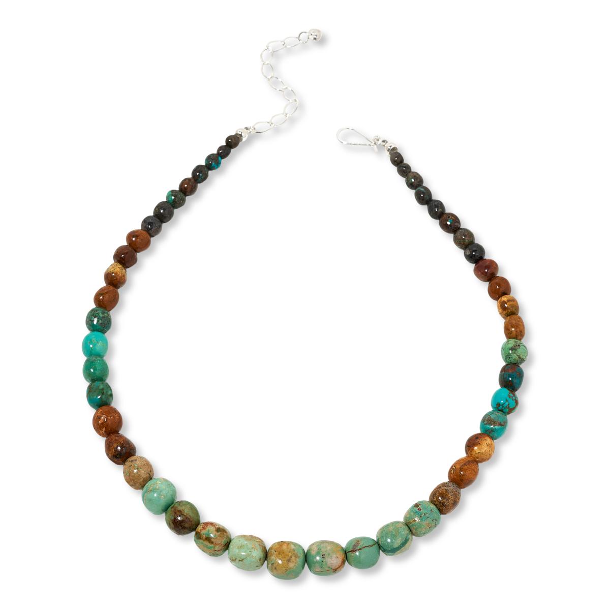 Jay King Multicolor Heavenly Well Lake Turquoise Bead Necklace ...