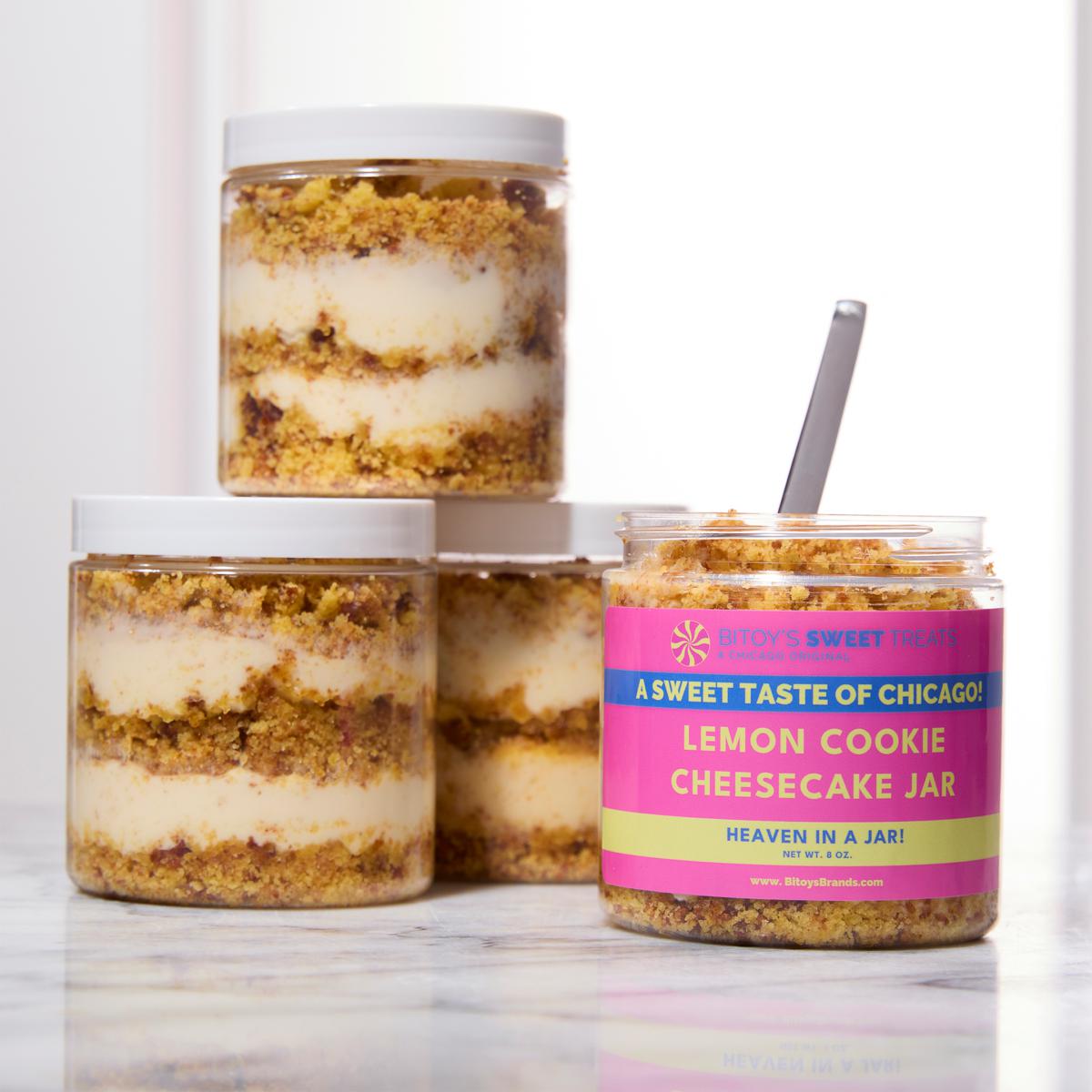 Bitoy's Sweet Treats 4-pack Lemon Cheesecake Jars - 23360433 | HSN