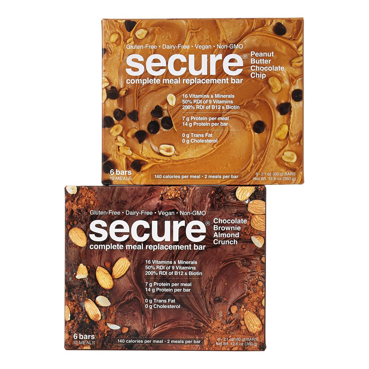 Andrew Lessman Secure Complete Meal Replacement Bars - 12-count | HSN