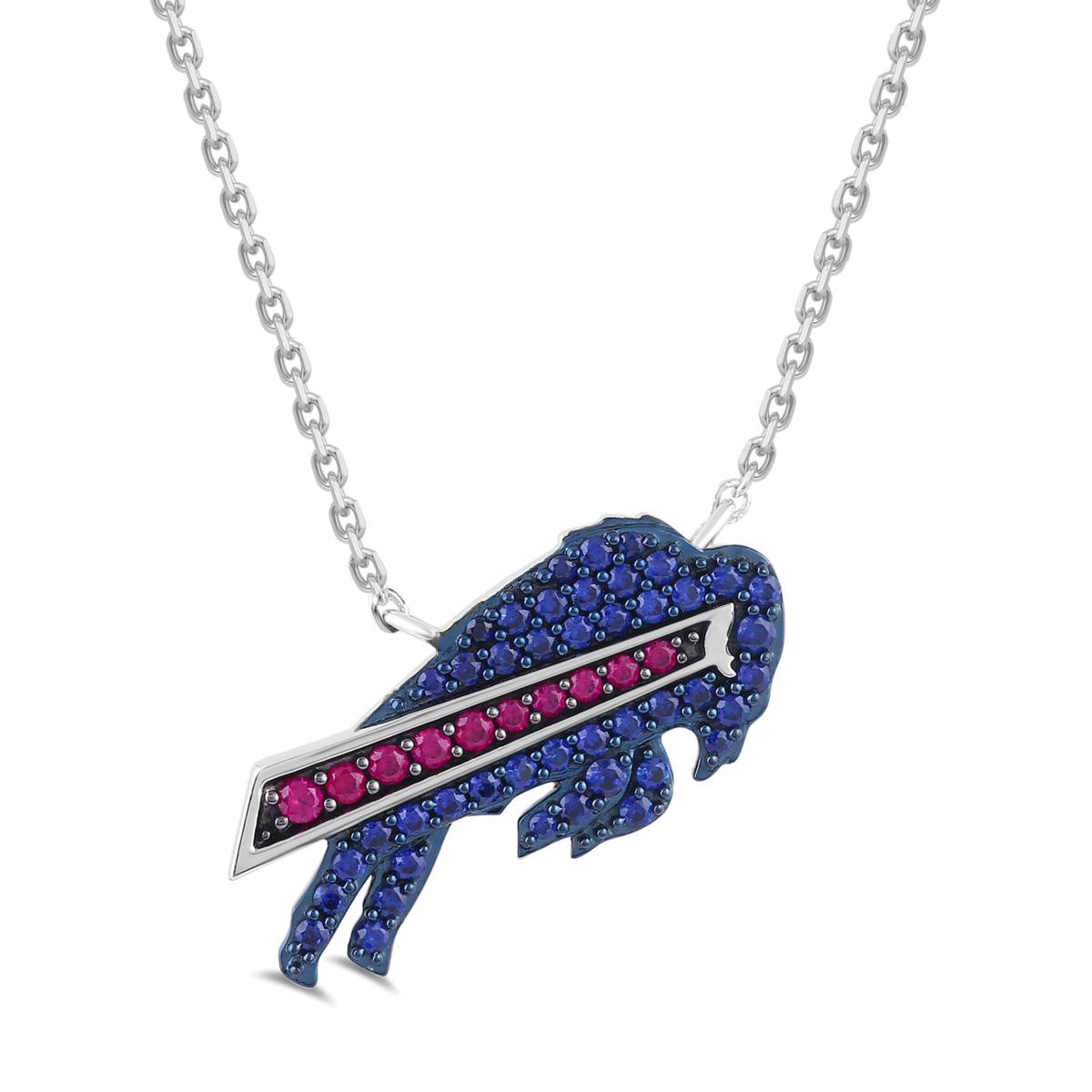 Officially Licensed NFL Team Pendant Necklace - Bills | HSN
