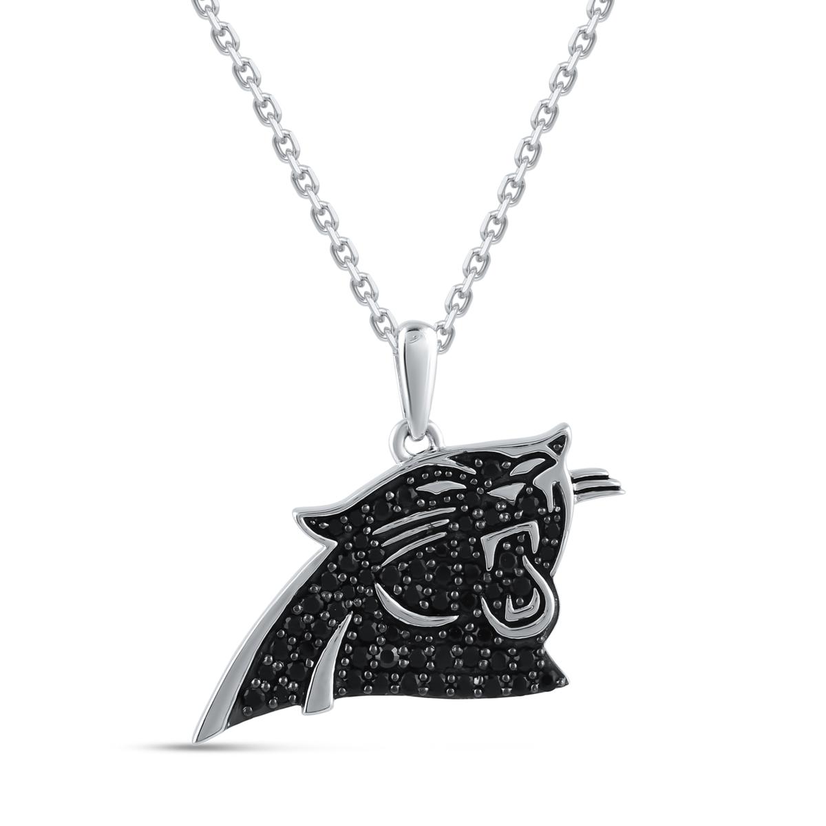 Officially Licensed NFL Team Pendant Necklace - Panthers | HSN