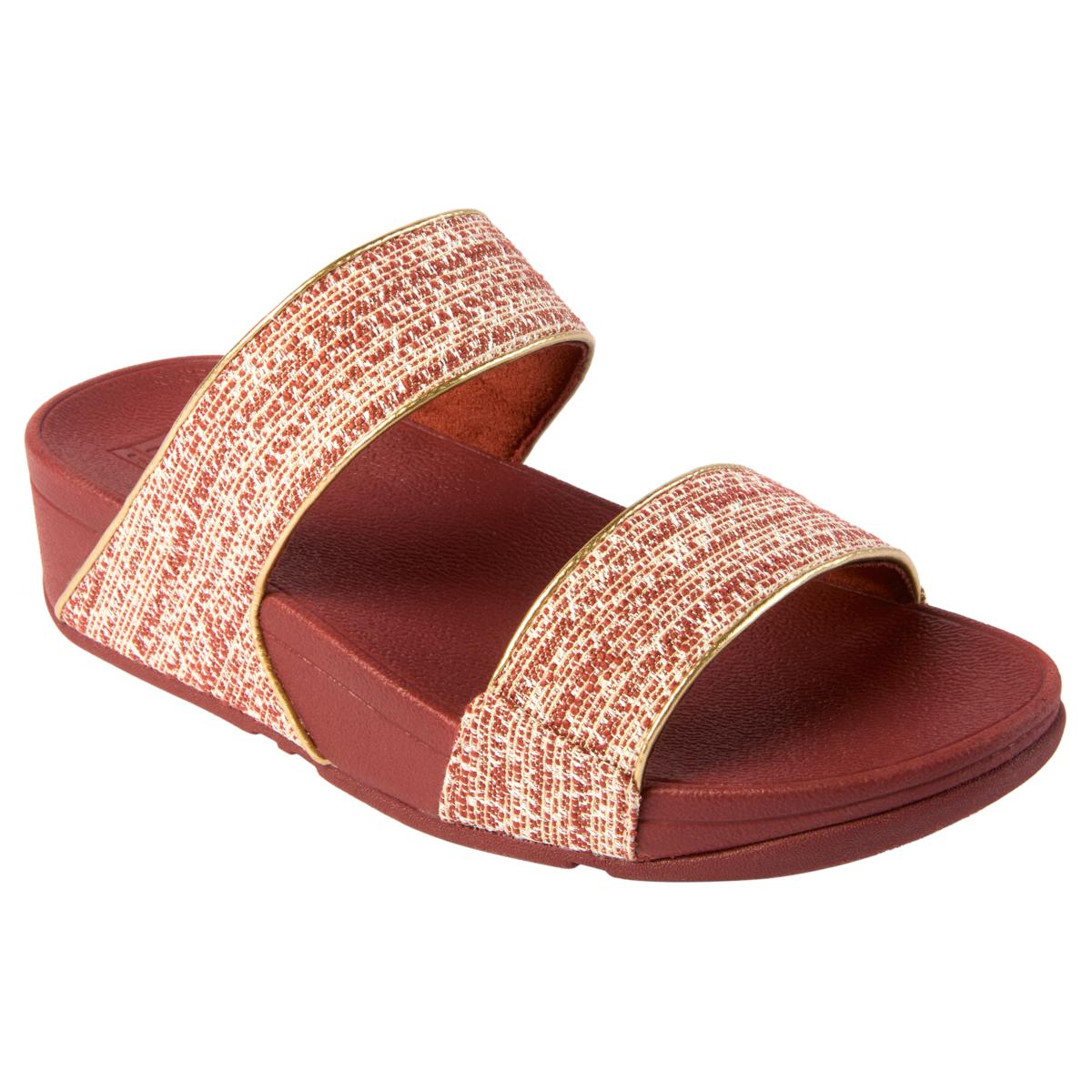 FitFlop Lulu Shimmerweave Slide - 23439319 | HSN