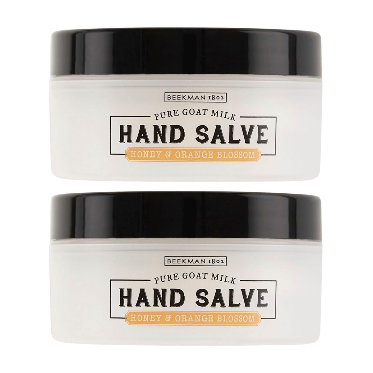 Beekman 1802 Goat Milk Honey Orange Blossom Hand Salve 2-pack | HSN