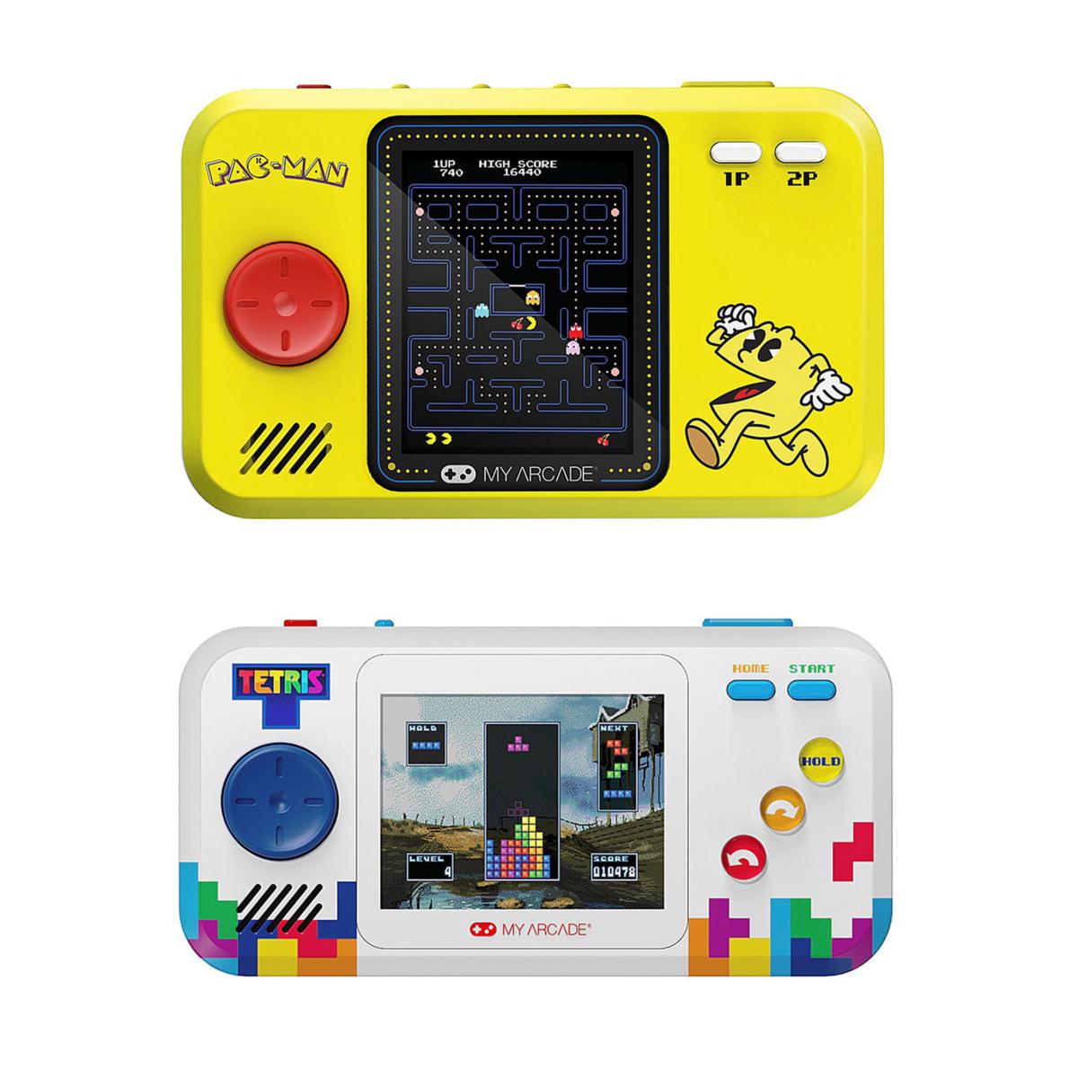 MyArcade Pocket Player Pac-Man & Tetris Handheld 2-pack | HSN