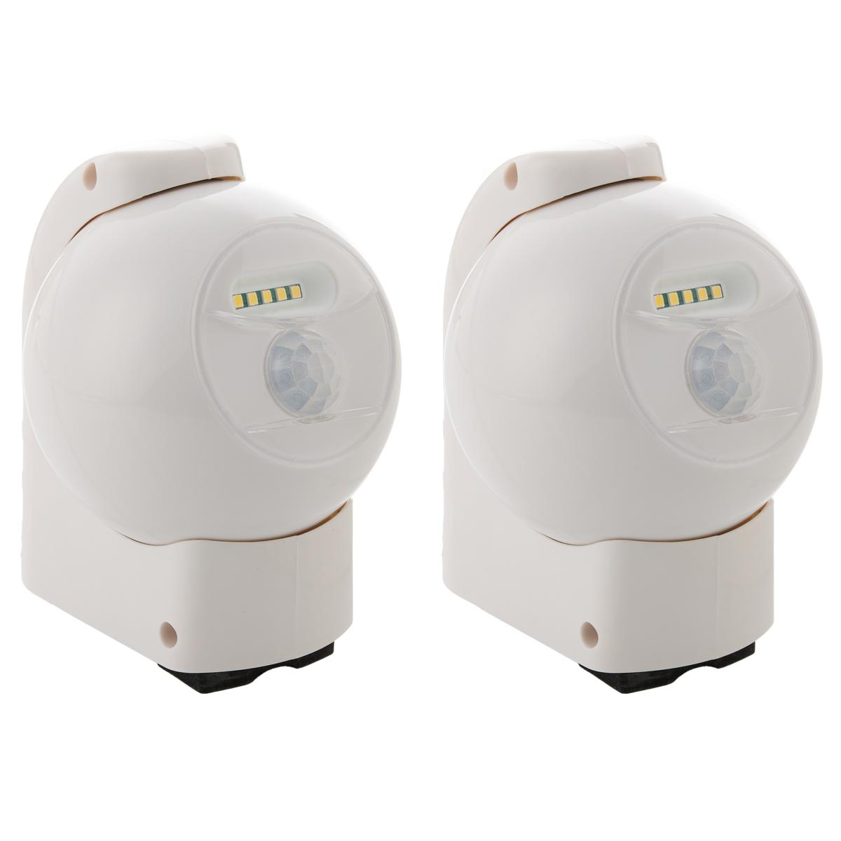 Maxsa Motion-Activated Linked Lights - 2-pack | HSN